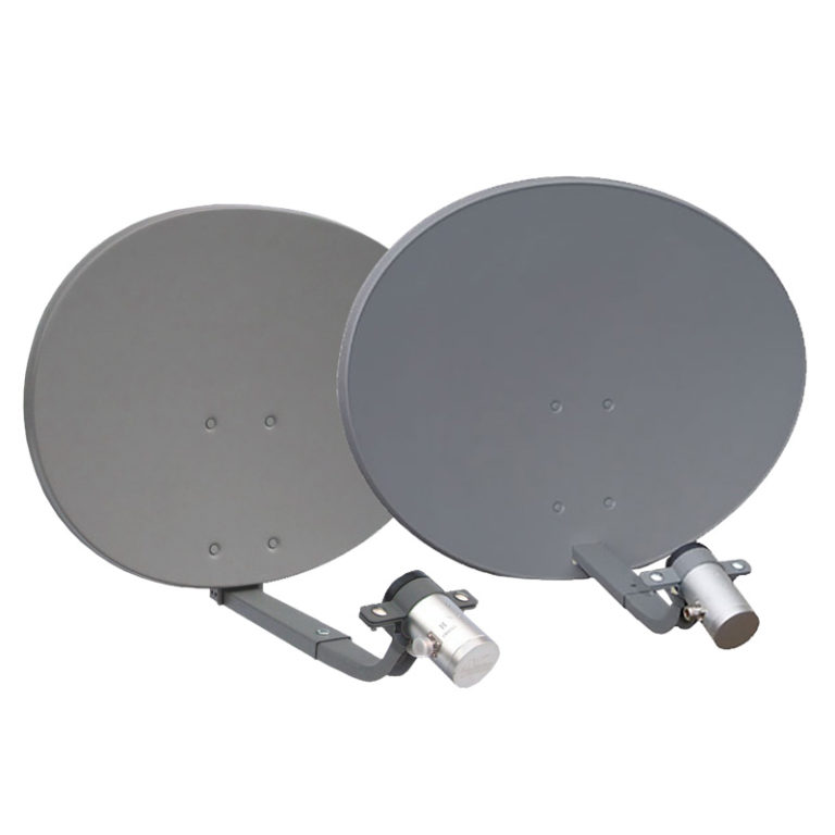 Dual-Polarized 5 GHz Feed Horn Reflector Dish Antennas
